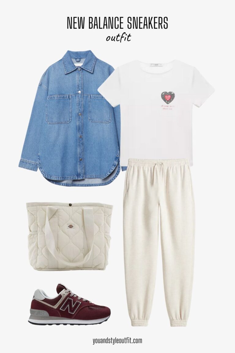 5 outfits with New Balance sneakers - You and Style Outfit